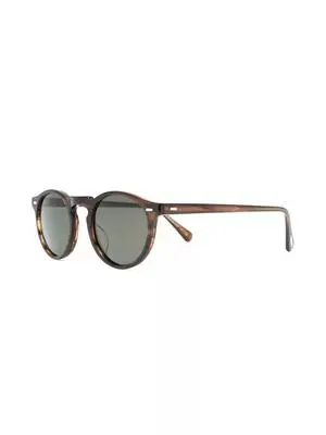 Oliver Spencer Gregory Round-frame Sunglasses