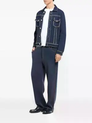BARRIE Knitted Denim Jacket