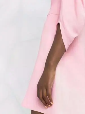 Stella McCartney V-neck Front-pleat Dress