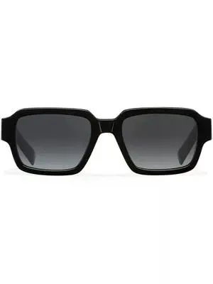 Prada Rectangle Frame Sunglasses - Black