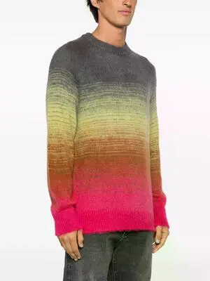 LANEUS Gradient-effect Textured Jumper
