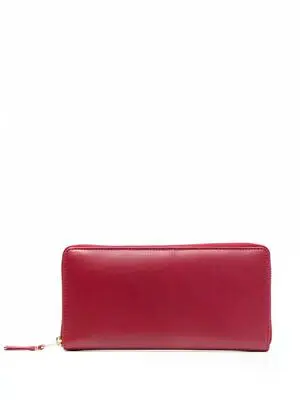Comme Des Garçons Zip Around Continental Wallet - Red