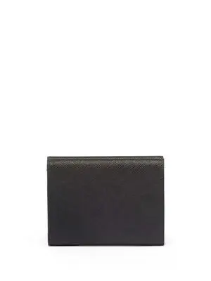 Prada Small Logo-plaque Leather Wallet