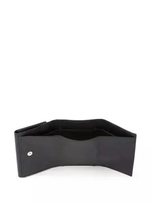 Prada Small Logo-plaque Leather Wallet