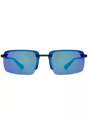 Maui Jim Laulima Rimless Sunglasses - Grey