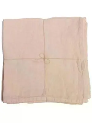 ONCE MILANO Linen Napkin Set Of Four