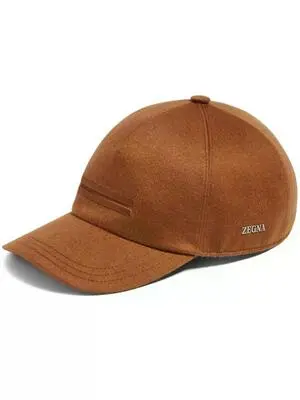 Zegna Oasi Baseball Cap - Brown