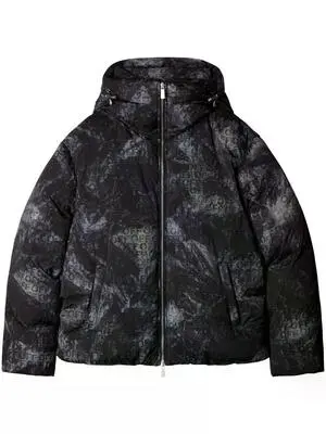 Off-White Logo-jacquard Puffer Jacket