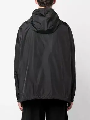 Dsquared2 Chest Logo-patch Hooded Jacket - Black