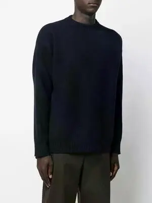 JIL SANDER Drop Shoulder Long Sleeve Jumper