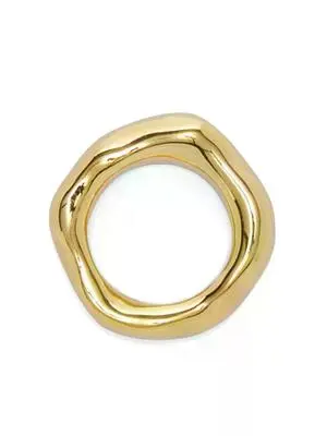 JIL SANDER Sculpted Design Ring - Gold