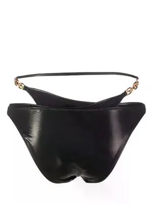 Versace Greca-detailed Layered Bikini Bottom