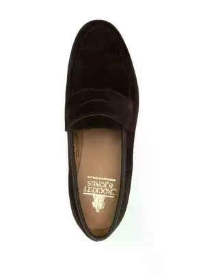 Crockett & Jones Boston 30mm Suede Loafers
