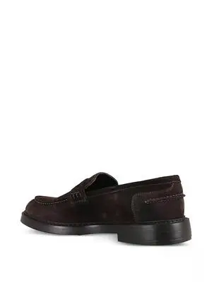 DOUCAL'S Suede Loafers - Brown