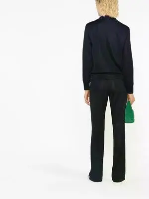 GOLDEN GOOSE Star Detail Zip-up Sweatshirt