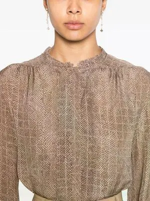 BOSS Geometric-print Shirt