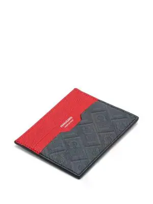 FERRAGAMO Embossed Leather Cardholder
