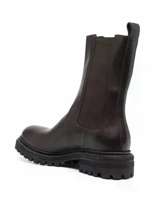 DEL CARLO Chunky Leather Boots