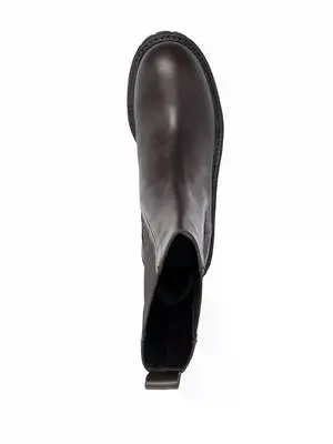 DEL CARLO Chunky Leather Boots