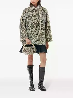 GANNI Leopard Print Mini Bag