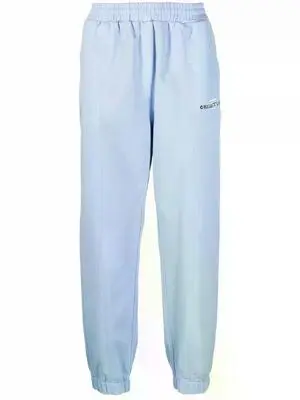 Helmut Lang Embroidered-logo Drawstring Trackpants