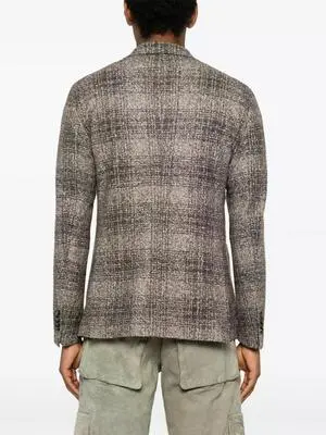 Tagliatore Single-breasted Blazer - Brown