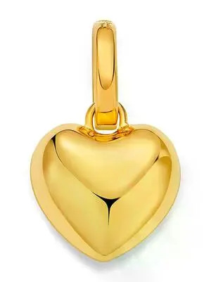 BUDDHA MAMA 18k Yellow Heart Pendant Charm - Gold