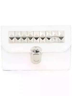 Comme Des Garçons Studs Wallet - White