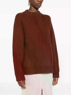 Sofie D'hoore Ribbed Wool-cashmere Sweater