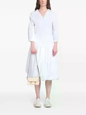 Marni Mini Trunkaroo Leather Shoulder Bag - Neutrals