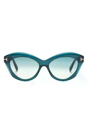 TOM FORD Toni Cat-eye Sunglasses - Blue