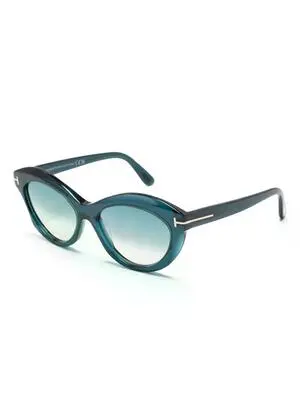 TOM FORD Toni Cat-eye Sunglasses - Blue