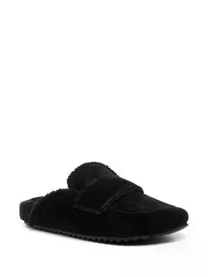 JAMES PERSE Suede Slippers