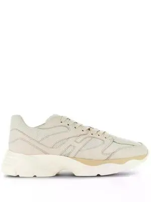 Hogan Panelled Leather Sneakers
