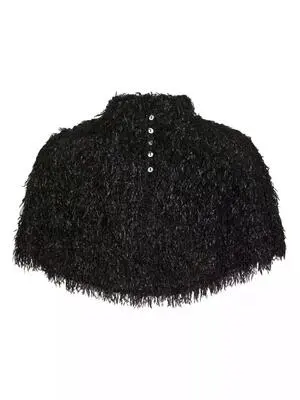 UNREAL FUR Cape Verde Cropped Cape