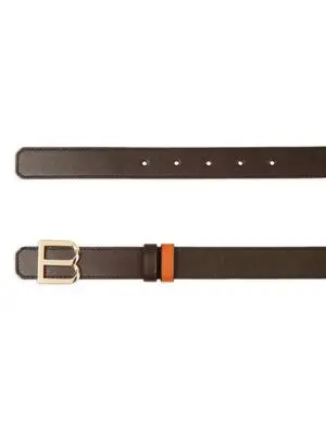 Bally B Twist Reversible Belt - Brown