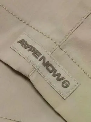 AAPE BY *A BATHING APE Moonface Logo-patch Shorts