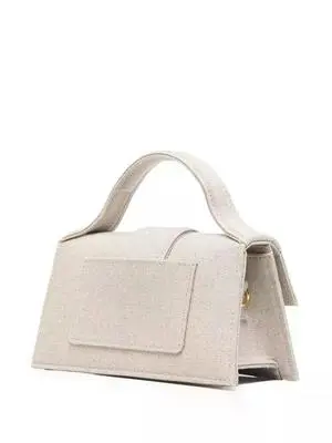 Jacquemus Le Bambino Leather Tote - Neutrals