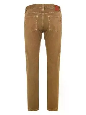 Zegna Slim-cut Jeans - Brown