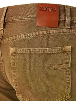 Zegna Slim-cut Jeans - Brown