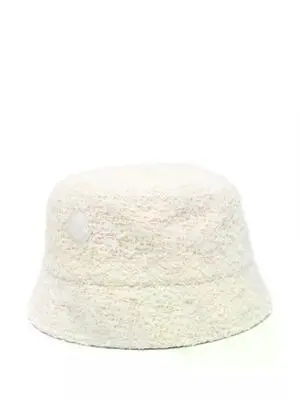 Moncler Bouclé Bucket Hat - Neutrals