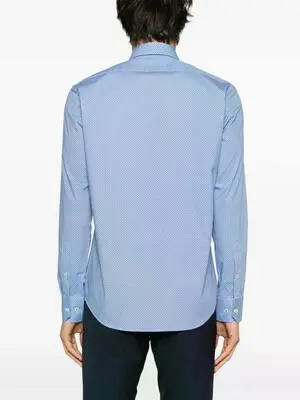 BOSS Graphic-print Long-sleeve Shirt