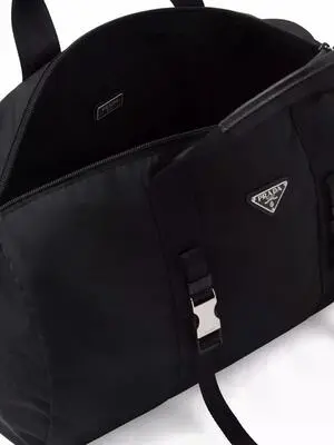 Prada Triangle-logo Duffle Bag