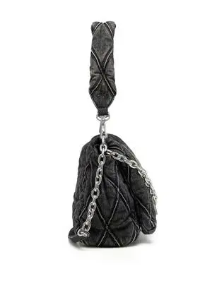 DIESEL® Denim Shoulder Bag - Black