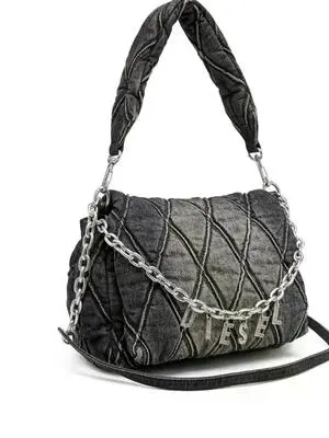 DIESEL® Denim Shoulder Bag - Black