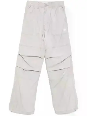 CHOCOOLATE Knee Tuck Trousers - Grey