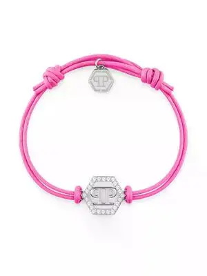 Philipp Plein Friendship Hexagon Bracelet - Silver