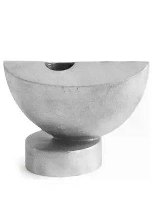 ORIGIN MADE Poise Horizontal Aluminium Candle Holder - Silver
