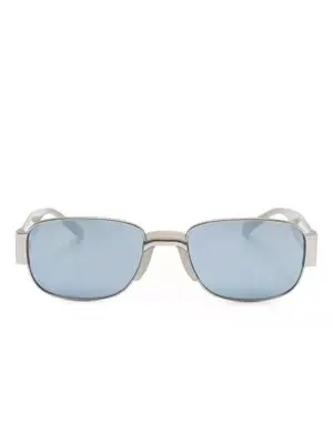 Linda Farrow Rectangle-frame Sunglasses - Silver