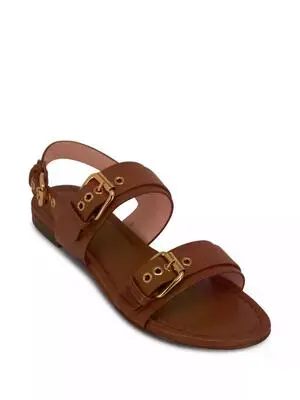 Agl Buckled Leather Sandals